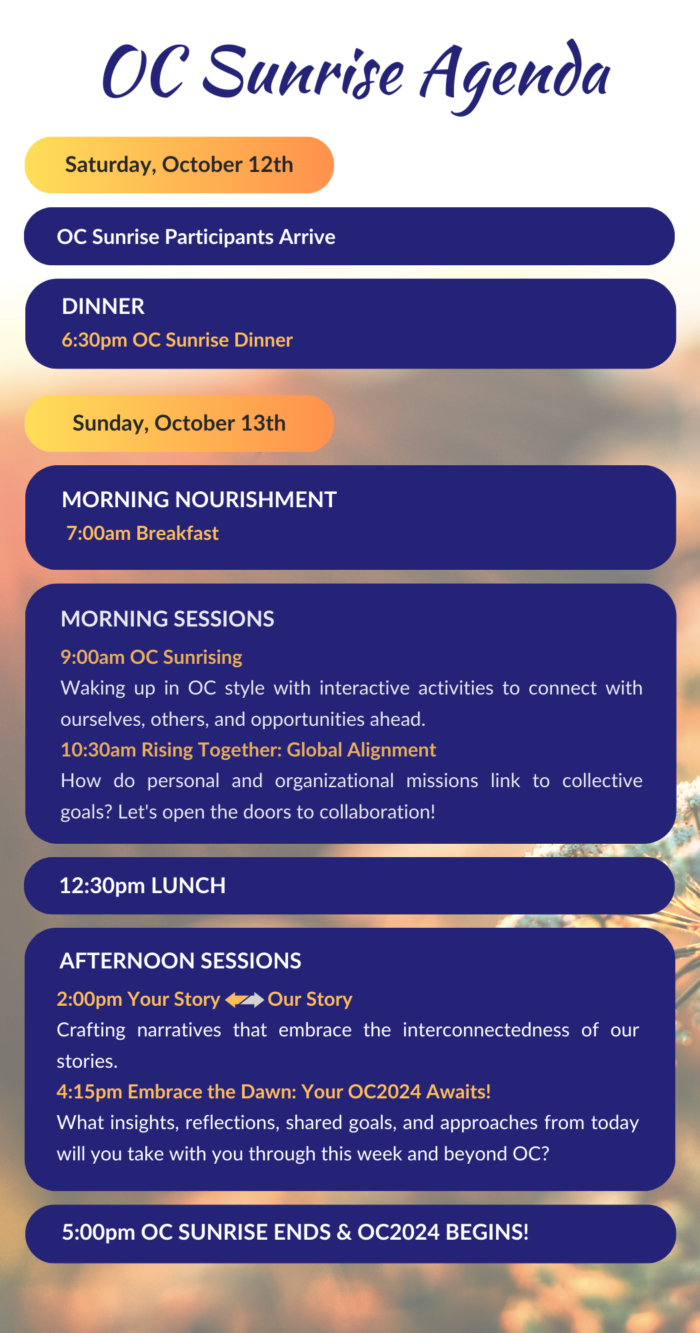 OC Sunrise - Opportunity Collaboration